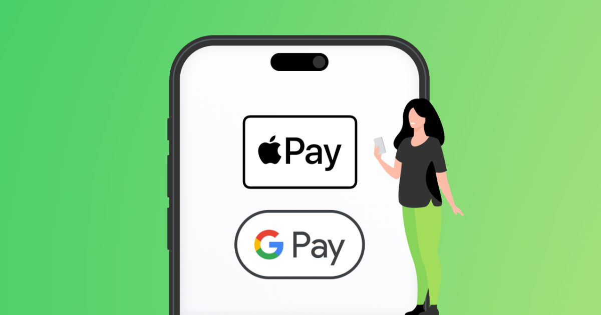 Apple Pay ja Google Pay maksete vastuvõtmine